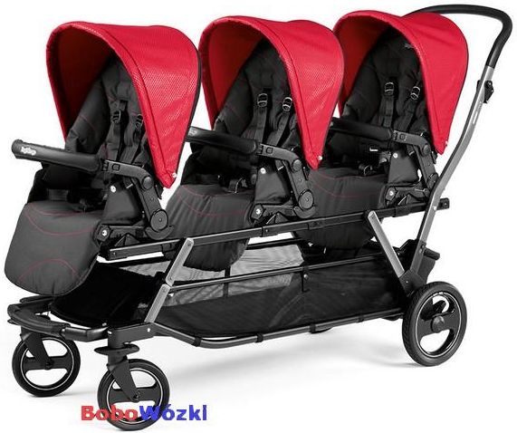 Peg Perego Triplette Pop Up Bloom Red Spacerowy - Ceny i opinie - Ceneo.pl