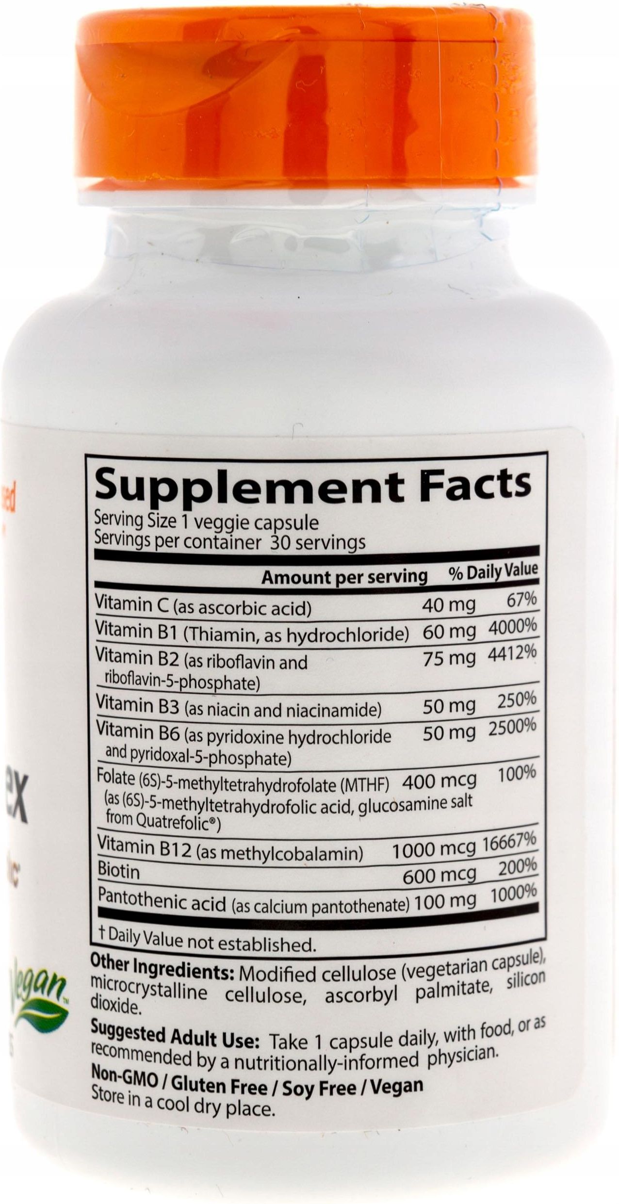 Doctors Best Best Fully Active B Complex 30 Kap - Opinie i ceny na Ceneo.pl