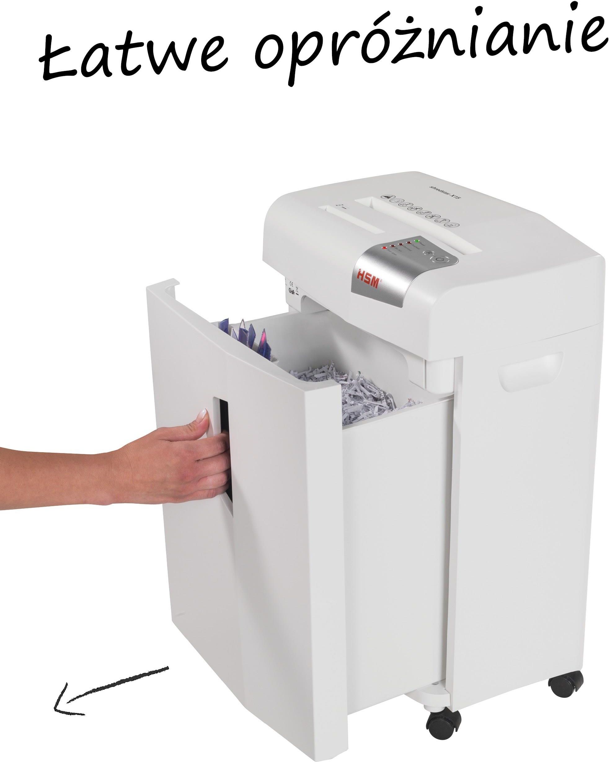 Niszczarka HSM shredstar X15 4 x 37 mm - Ceny i opinie - Ceneo.pl