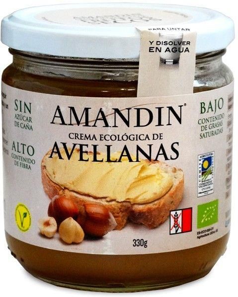 Amandin Pasta Z Orzechów Laskowych Bio 330G - Ceny i opinie - Ceneo.pl