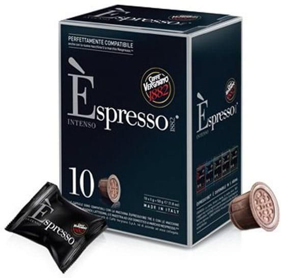 Kapsułki do ekspresów Caffe Vergnano Nespresso Intenso Włoska Kawa ...