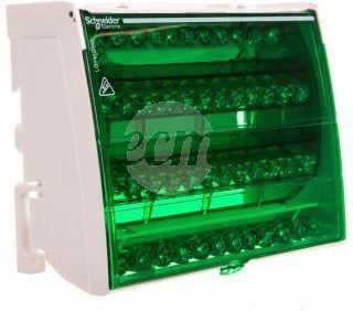 Rozdzielnia Schneider Blok Zaciskowy Linegry Ds 4P 48 Łączeń 125A 230 ...