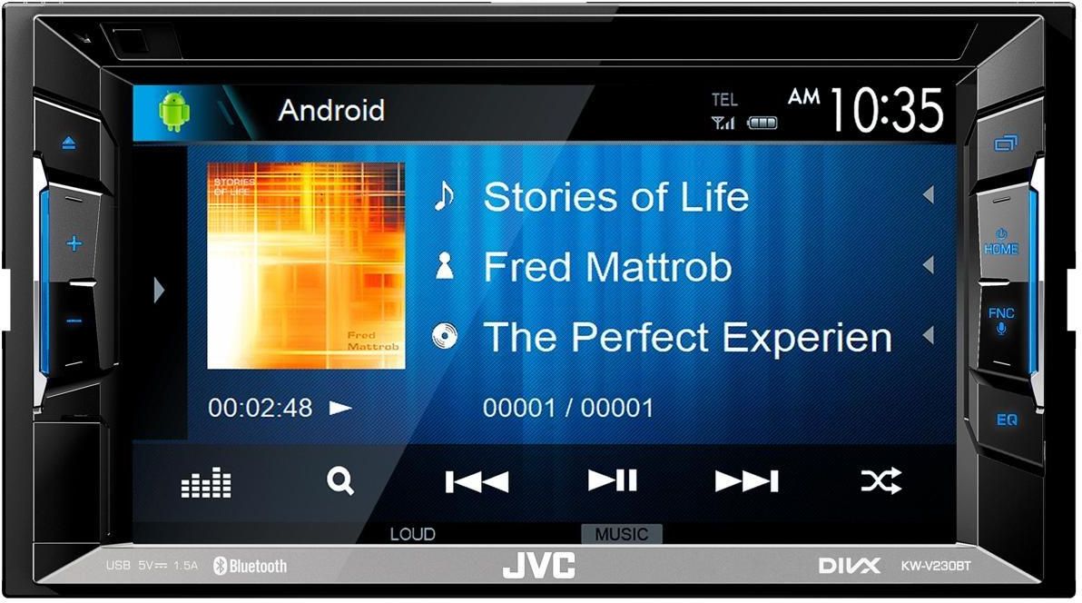 Radioodtwarzacz samochodowy JVC KW-V230BT - Opinie i ceny na Ceneo.pl