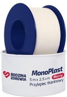 Rodzina Zdrowia Monoplast przylepiec tkaninowy 5mx2,5 cm - Opinie i ...