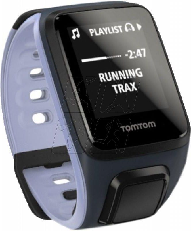 Zegarek TomTom Runner 2 Music Small czarno-fioletowy - Ceny i opinie ...