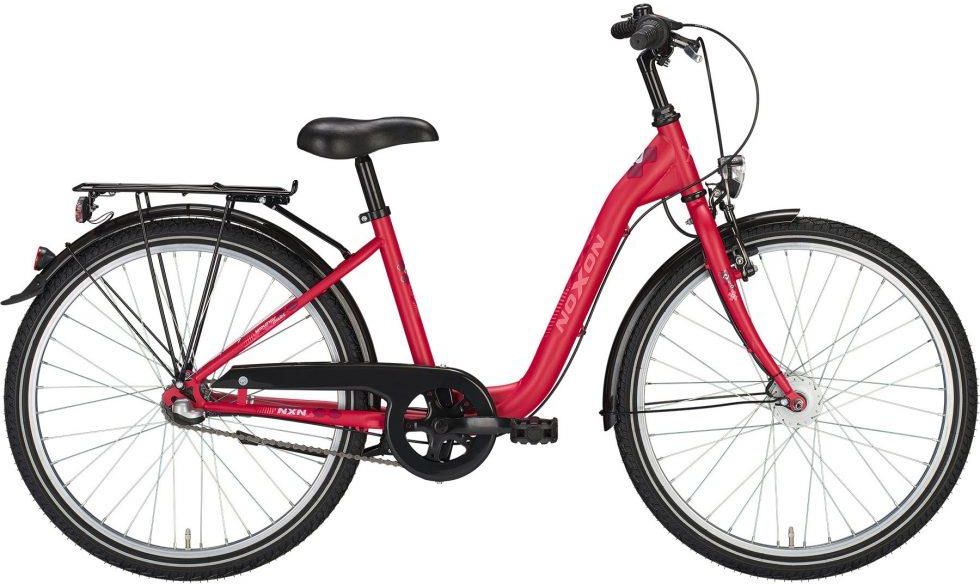 Rower Noxon Aurora (7-speed) Czerwony 2017 - Rowery Dziecięce - Ceny i ...