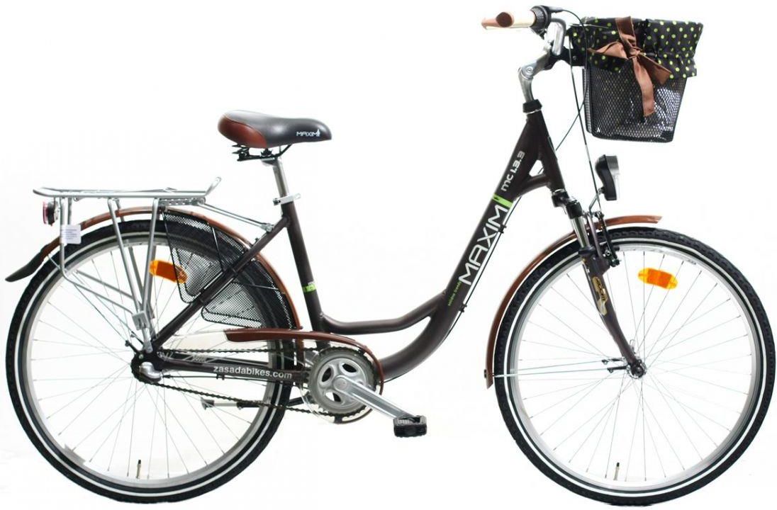 Rower Maxim Mc 1.3.3 Grafitowy 2017 - Rowery Miejskie Damskie - Ceny i ...