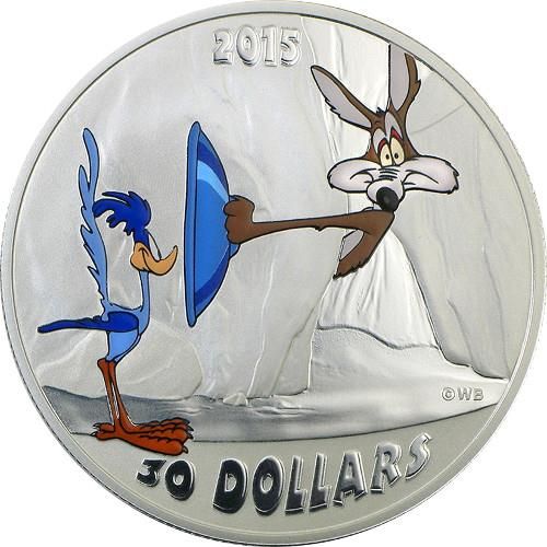 Royal Canadian Mint Kanada: Looney Tunes Kojot I Struś Pędziwiatr 2 ...