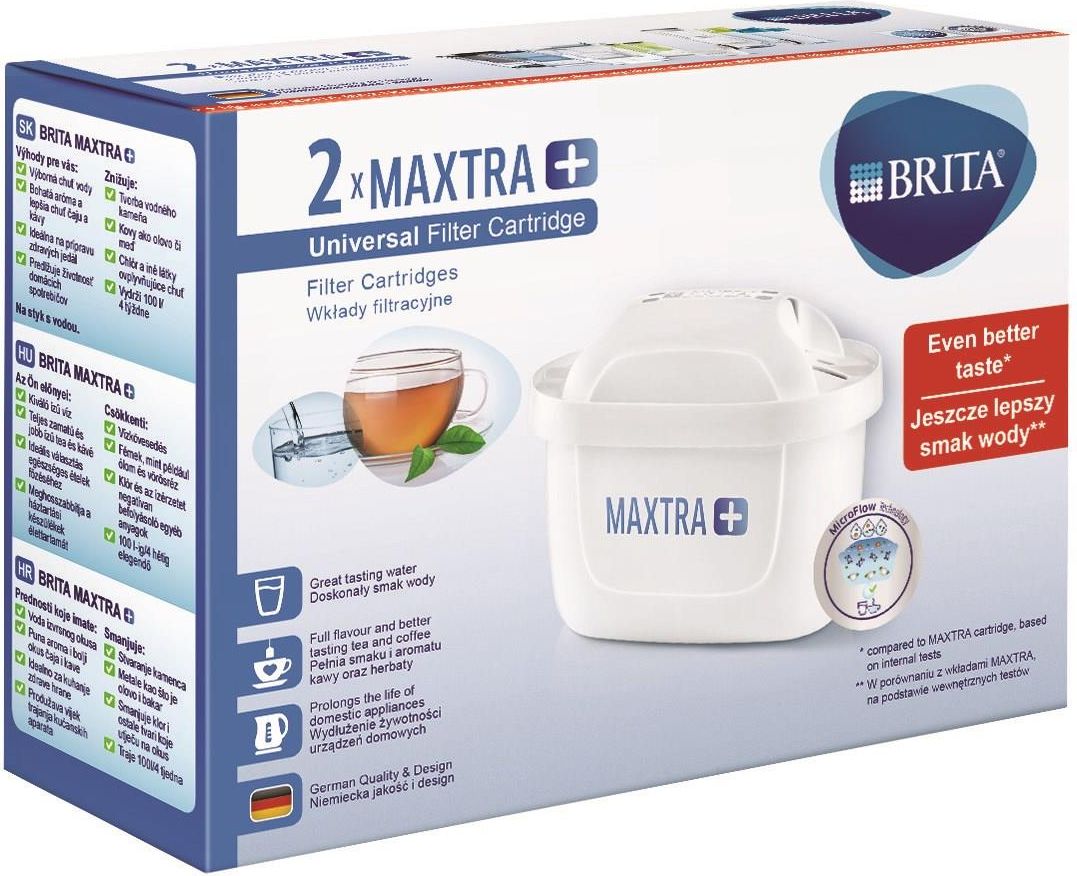 Wkład filtrujący BRITA Wkład MAXTRA Plus 2szt - Opinie i ceny na Ceneo.pl