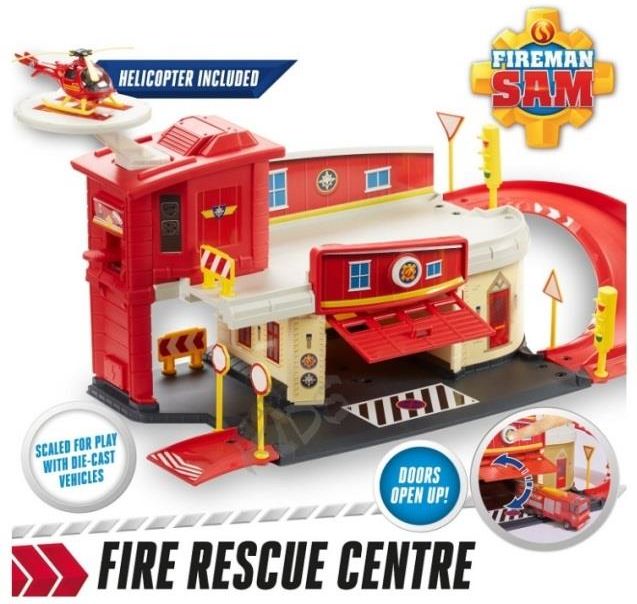 Character Options LTD Strażak Sam duży zestaw remiza strażacka ...