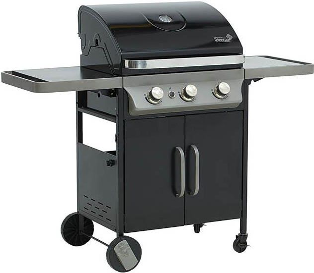 Blooma Grill gazowy Barker 3-palnikowy 60x43 cm - Ceny i opinie - Ceneo.pl