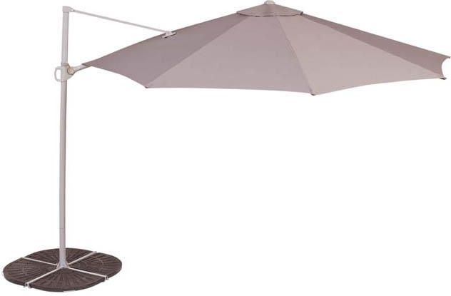 Parasol ogrodowy Blooma Parasol Mallorca szary 3,5 m - Ceny i opinie ...