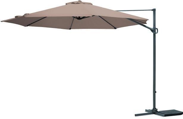 Parasol ogrodowy Blooma Parasol Mallorca taupe 3,5 m - Ceny i opinie ...