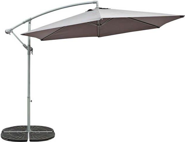 Parasol ogrodowy Blooma Parasol Malta szary 3 m - Ceny i opinie - Ceneo.pl
