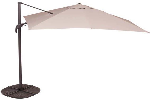Parasol ogrodowy Blooma Parasol Jaya taupe 3x3 m - Ceny i opinie - Ceneo.pl