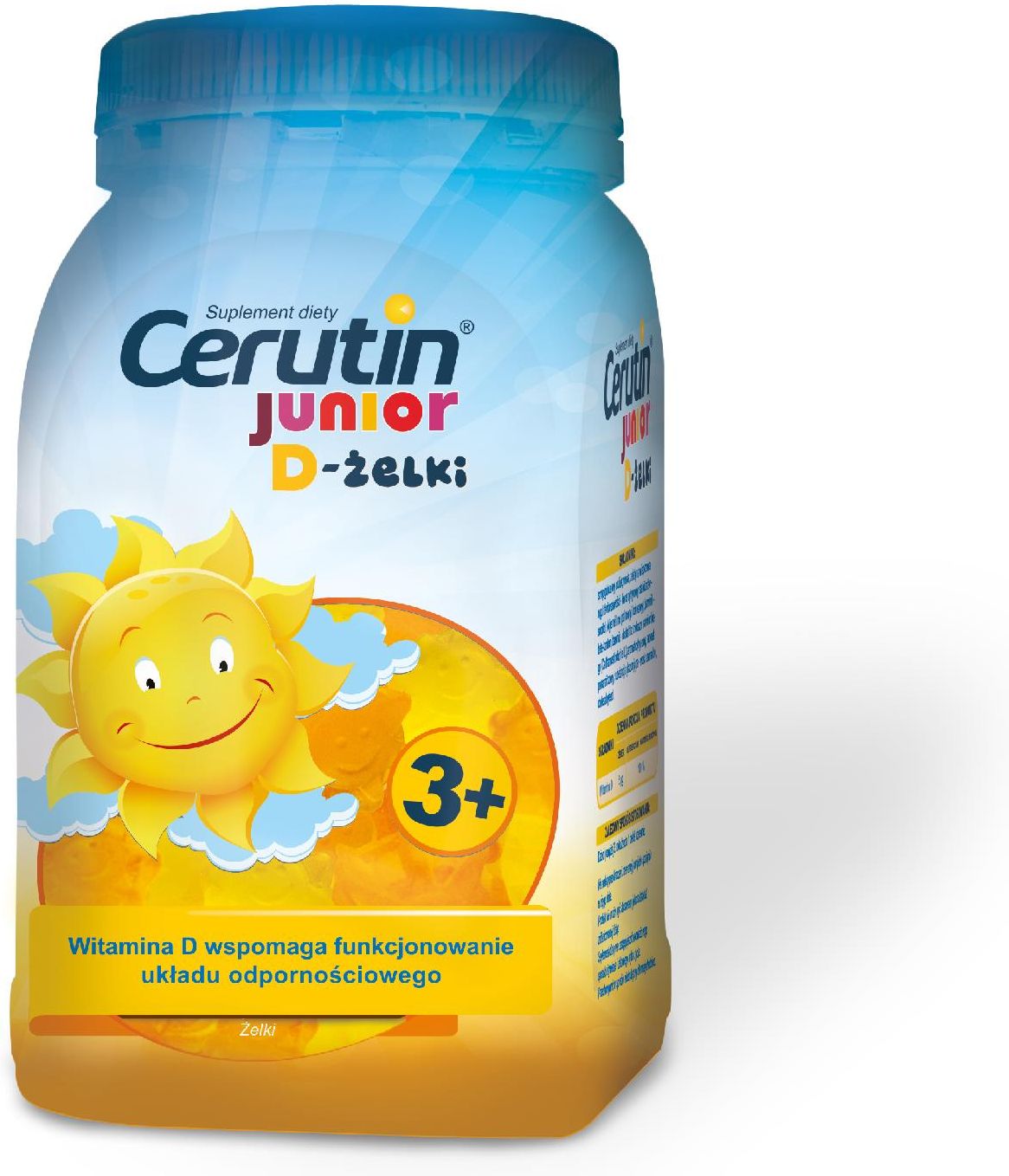 Cerutin Junior D-żelki powyżej 3 roku życia 240 g - Opinie i ceny na ...