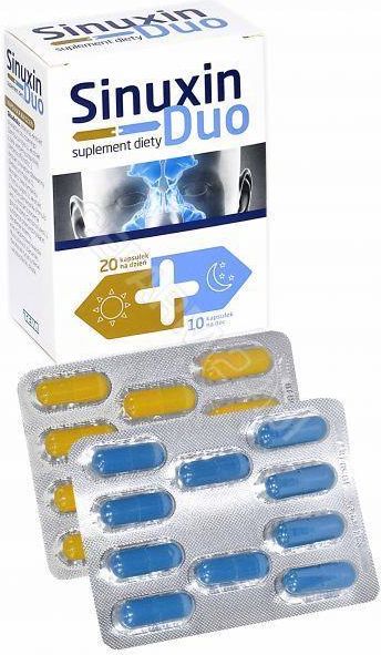 Sinuxin Duo 30kapsułek - Opinie i ceny na Ceneo.pl