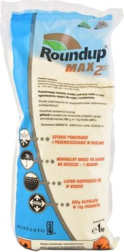Monstanto Roundup Max 2 1 Kg - Ceny i opinie - Ceneo.pl