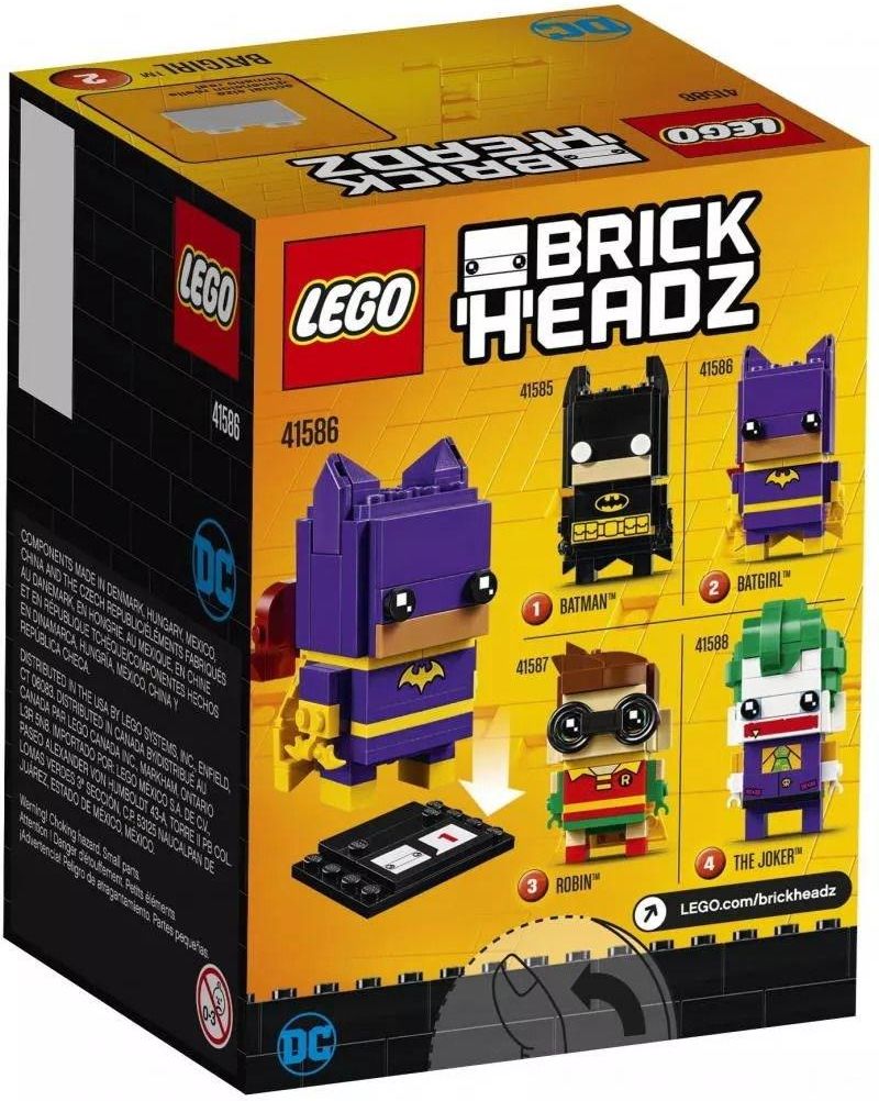 LEGO BrickHeadz 41586 Batgirl - Ceny i opinie - Ceneo.pl