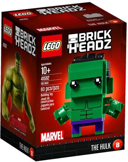 LEGO BrickHeadz 41592 Marvel Avengers Hulk - Ceny i opinie - Ceneo.pl