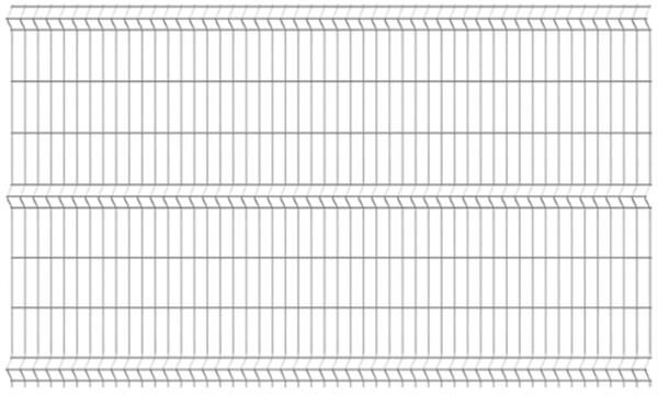 Betafence Panel ogrodzeniowy Nylofor 3D Light II 250x103 cm MGA 7059198 ...