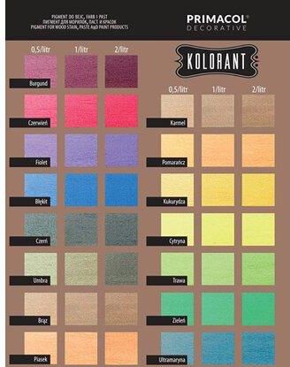 Pigment Primacol Barwnik Kolorant czerwony 40ml - Opinie i ceny na Ceneo.pl