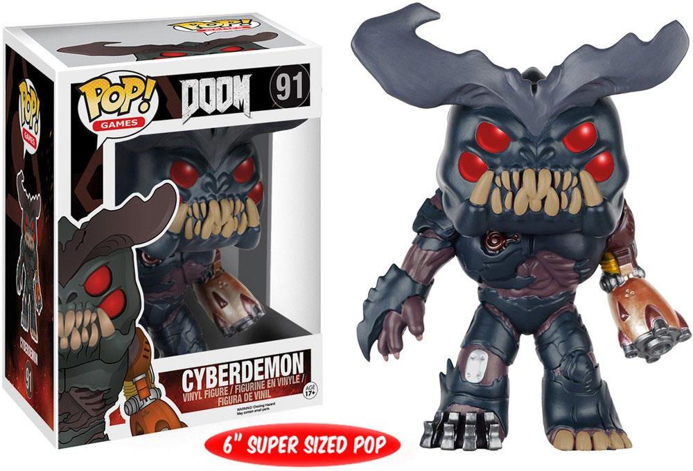 Funko POP! Doom Super Sized Games Vinyl Figure Cyberdemon 15 cm - Ceny ...