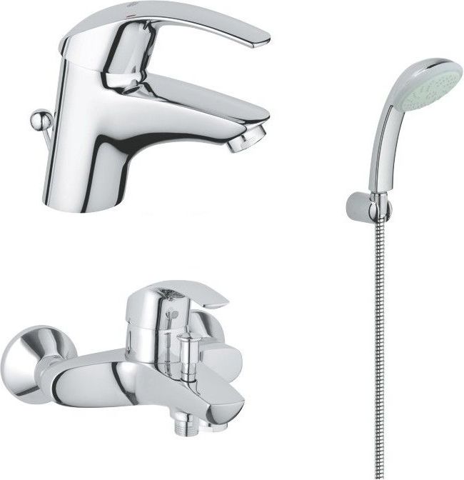 Zestaw prysznicowy Grohe Eurosmart 32925000+33300000+28469000 - Opinie ...