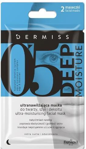Maseczka Farmona Dermiss Maseczka do Twarzy Deep Moisture 1 szt ...