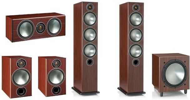 Monitor Audio Bronze 6 + 2 + Center + W10 Rosemah - Opinie i ceny na ...