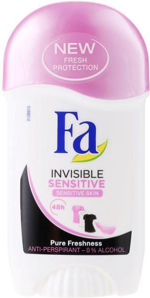 Fa Invisible Sensitive Dezodorant sztyft 50ml - Opinie i ceny na Ceneo.pl