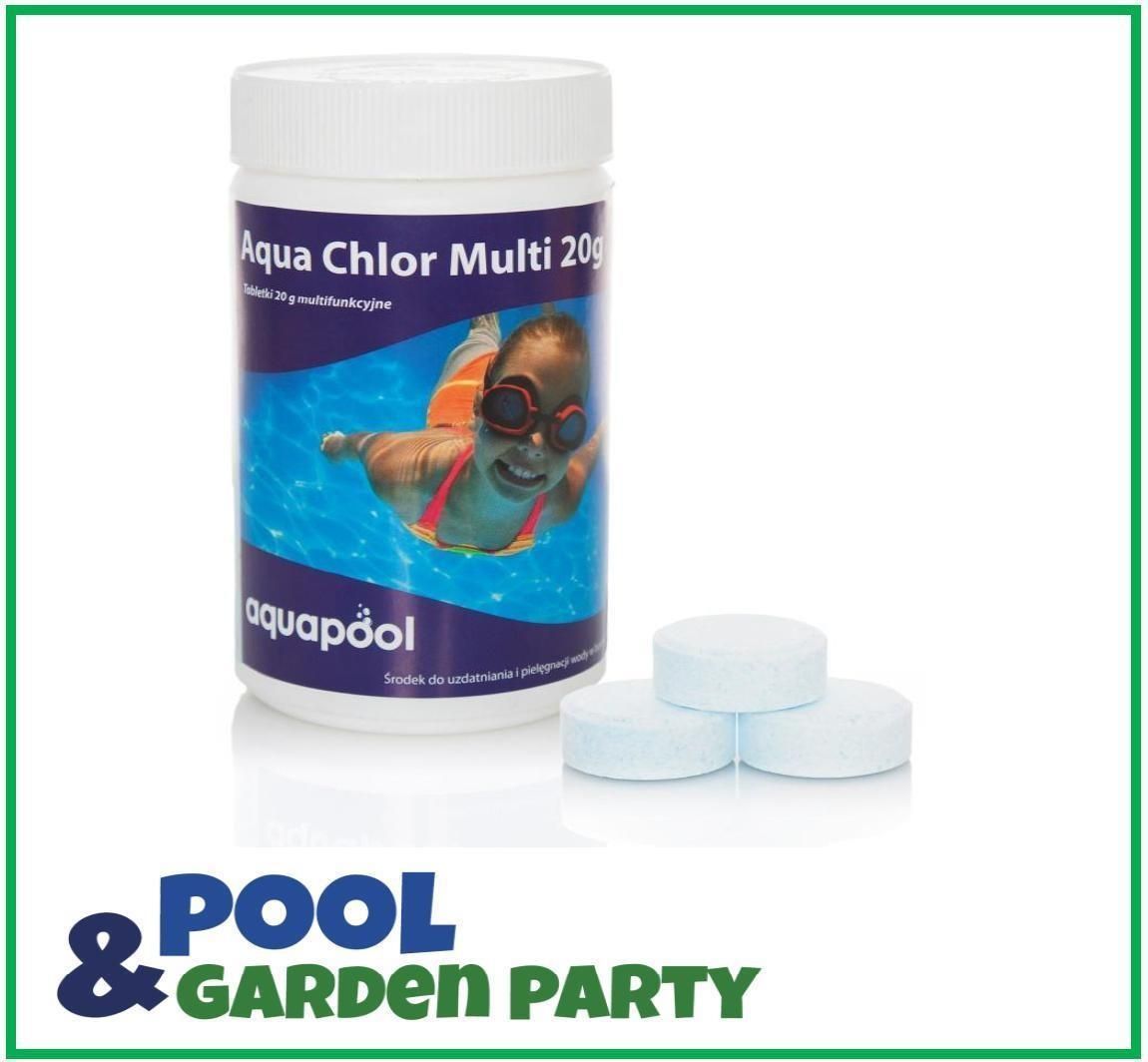 Aquapool Chlor Multi W Tabletkach 20 G 1Kg (Ch20G1K) - Ceny i opinie ...