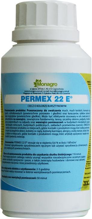 Monagro Permex 22 E. Środek Owadobójczy. Insektycyd. - Ceny i opinie ...
