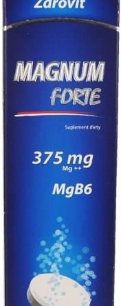 Zdrovit Magnum Forte 375mg 20 tabletek musujących - Opinie i ceny na ...
