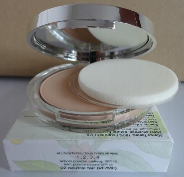Clinique Almost Powder Makeup Teint Poudre Natural Spf15 Podkład ...