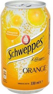 Schweppes Orange Napój Gazowany 330 Ml - Ceny i opinie - Ceneo.pl