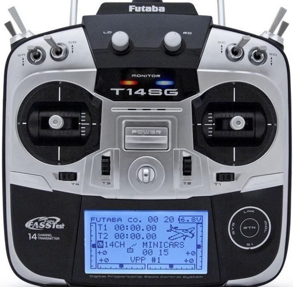 Aparatura Futaba T14SG + Odbiornik R7008SB 2.4GHz FASSTest OUTLET ...