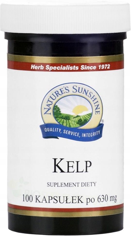 Natures Sunshine Kelp 100 kaps. - Opinie i ceny na Ceneo.pl