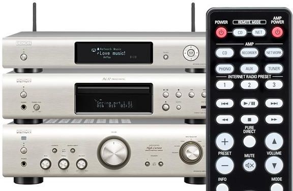 Denon DCD-720AE + PMA-720AE + DNP-730AE srebrny - Opinie i ceny na Ceneo.pl