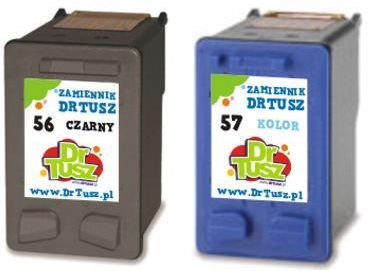 Tusz DrTusz Zamiennik dla HP PSC 1205 komplet (DTAH56K1205) do drukarki ...