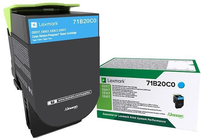 Lexmark cyan 2300 str. 71B20C0 - Opinie i ceny na Ceneo.pl