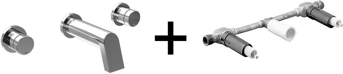 Bateria Hansa Stela 16 chrom 57212103+51200100 - Baterie Umywalkowe ...