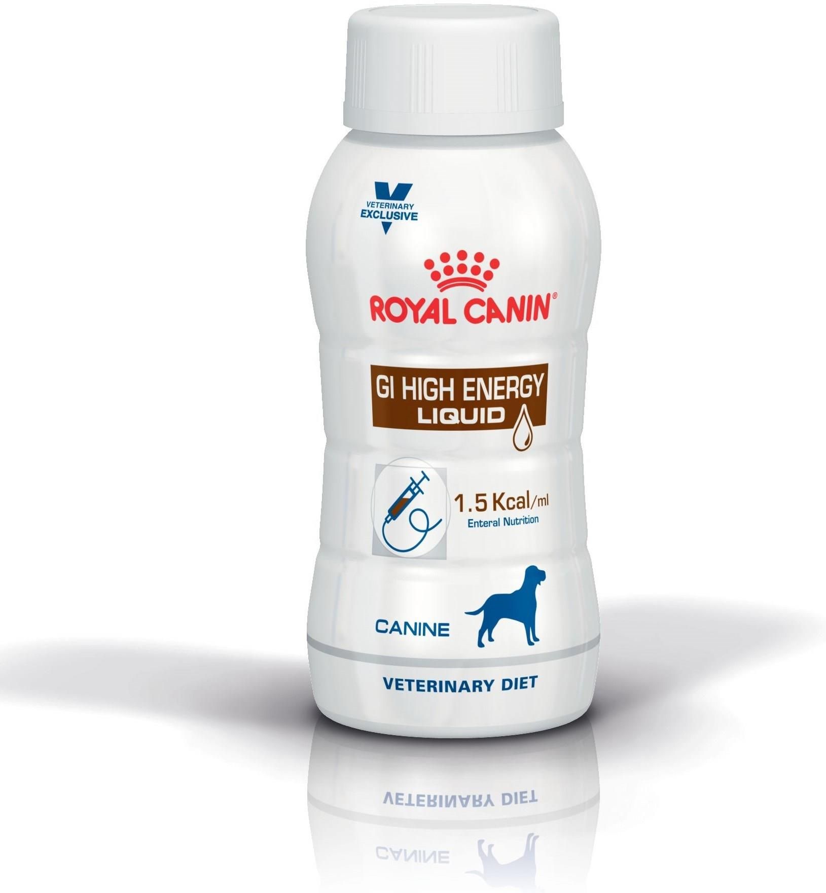 Karma Royal Canin Veterinary Diet GI High Energy Liquid 3x0,2L - Ceny i ...