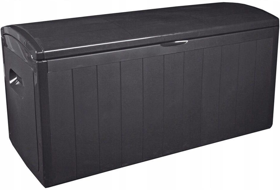 Plast Team Skrzynia Ogrodowa 415 L 125 55 X 62 Cm Czarna - Ceny i ...
