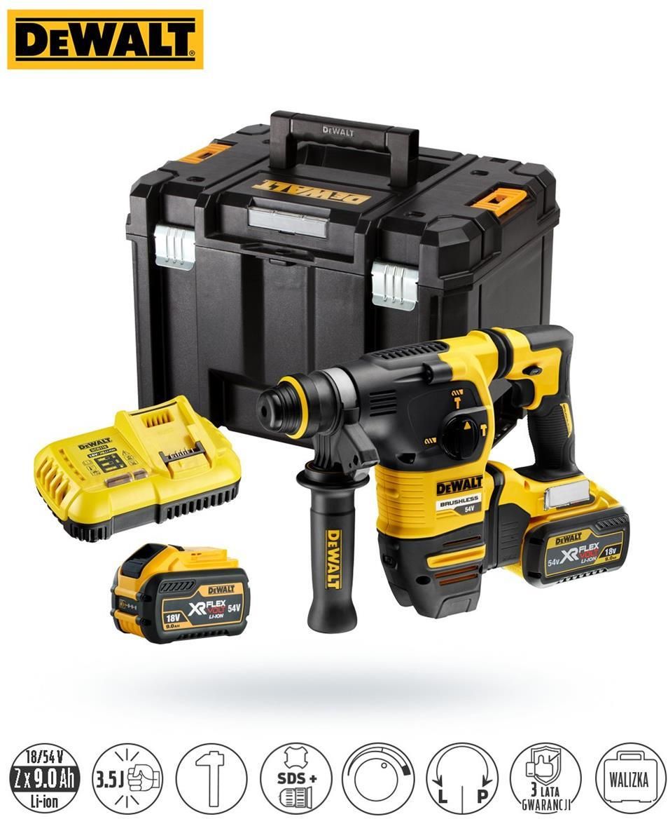 Młotowiertarka DeWalt DCH333X2 - Opinie i ceny na Ceneo.pl