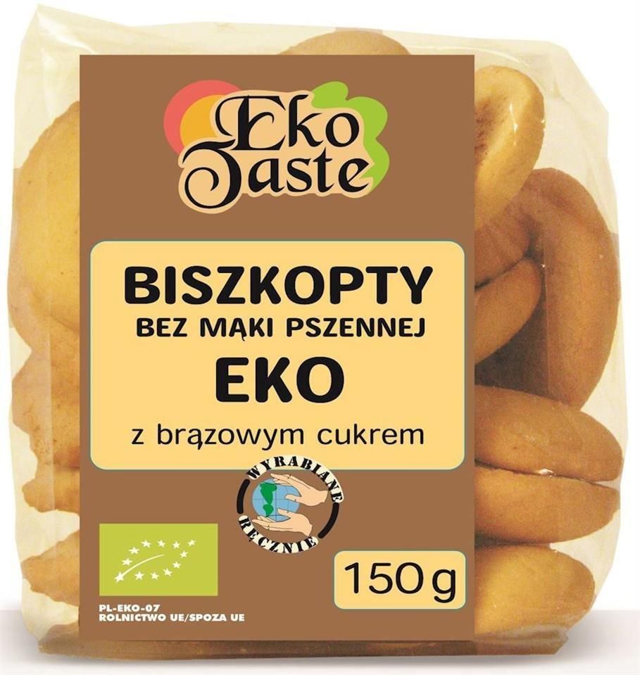 Eko Taste Biszkopty bezglutenowe BIO 150g - Ceny i opinie - Ceneo.pl