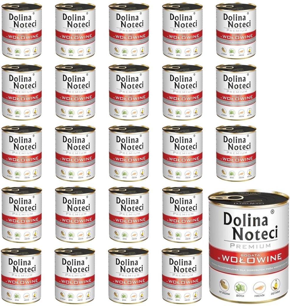 Karma Dolina Noteci Premium Bogata W Wołowinę 30X800G - Ceny i opinie - Ceneo.pl