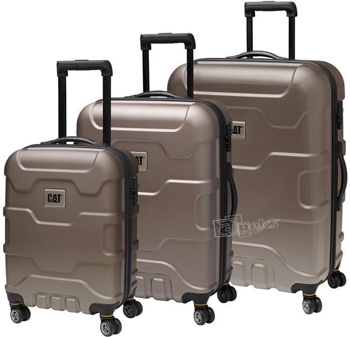 CAT Caterpillar Roll Cage zestaw walizek / komplet - szampański - Ceny ...