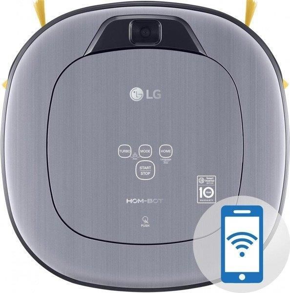 LG Hom-Bot Turbo+ Srebrny VR9647PS - Opinie i ceny na Ceneo.pl