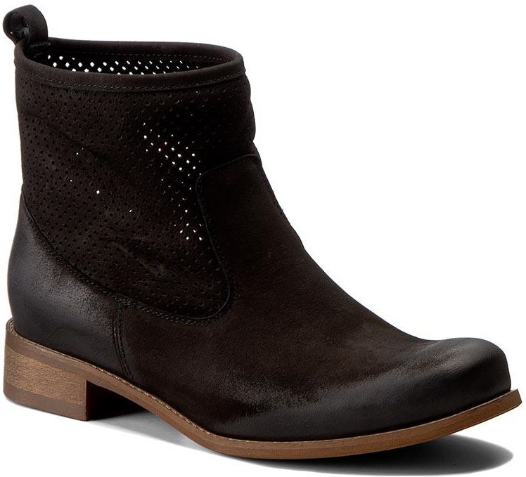 Botki WOJAS - 7553-21 Czarny - Ceny i opinie - Ceneo.pl